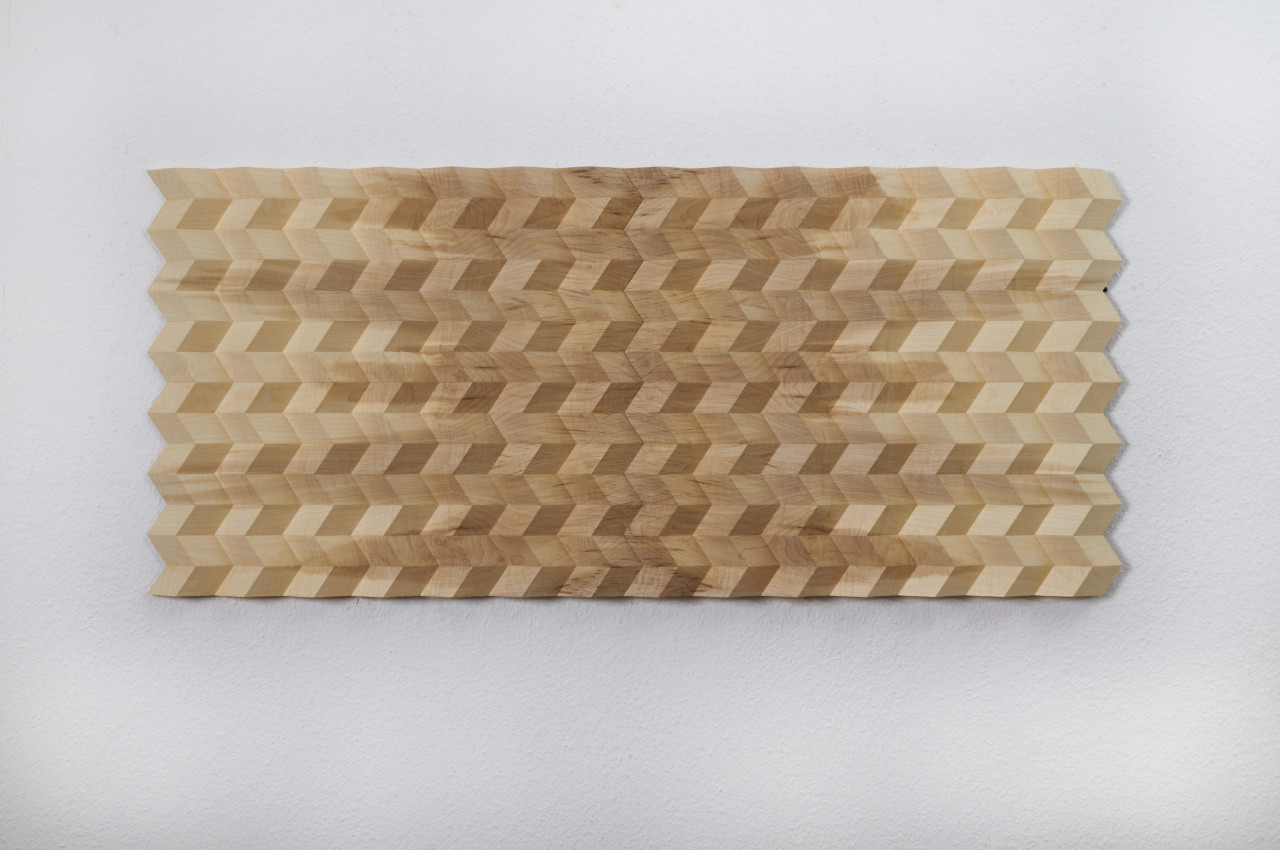 Origami Furnierbilder Furnierarbeiten 3D Furnier